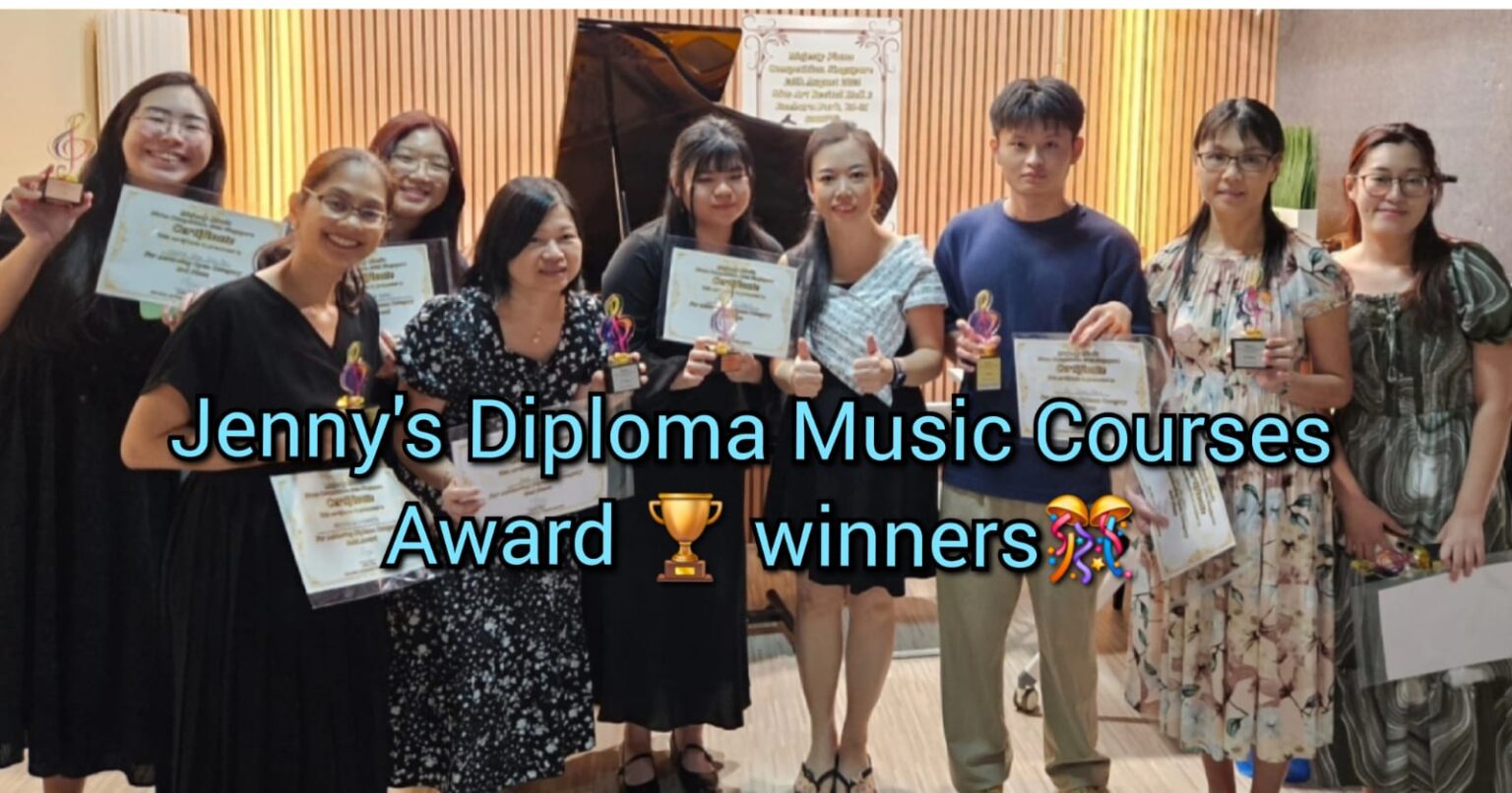 Our Top 4 Winners (Diploma Category) in Majesty Piano Competition 2024 ...